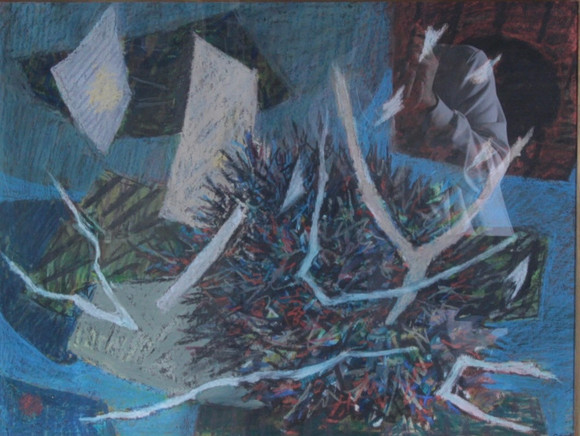 HENRI GOETZ. Pastel. Art - Paintings - Auctionet