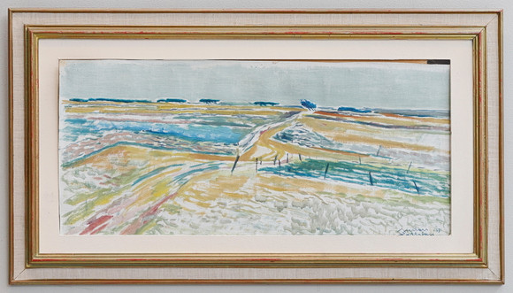 ANDERS HELLSTEN. Landscape. Oil on canvas, signed and dated -57. Art ...