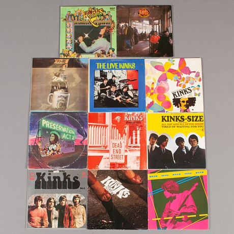 The Kinks 11 Lps 1960s 1980s Miscellaneous Miscellaneous Auctionet