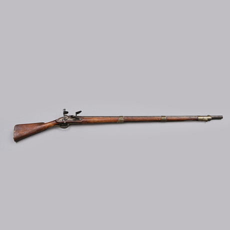 RIFLE, flintlock, turn of the 1800s. Weapons & Militaria - Guns ...
