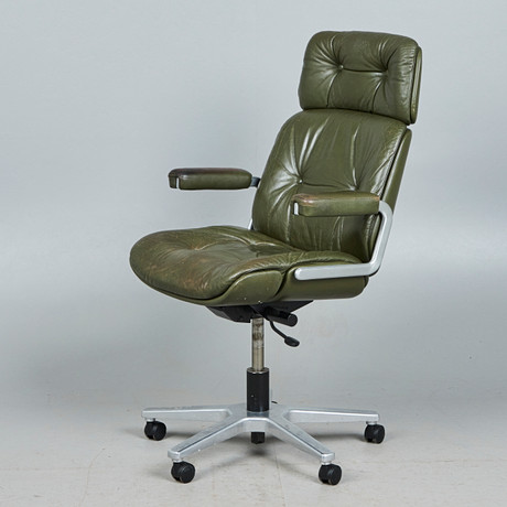 Martin Stoll, office chair / swivel chair, model 'Giroflex', steel ...
