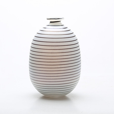 BERTIL VALLIEN. VAS, glass, Kosta Boda, signed, 1900s. Glass - Art ...