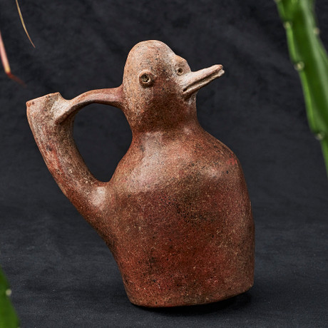 ZOOMORFT KÄRL, Vicus culture, approx. 200 BC. - AD 600, Peru ...