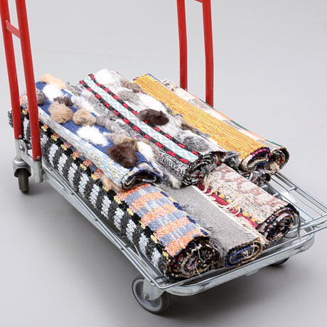 TRASMATTOR, 8 st, 1960-tal. Mattor & Textil - Mattor - Auctionet