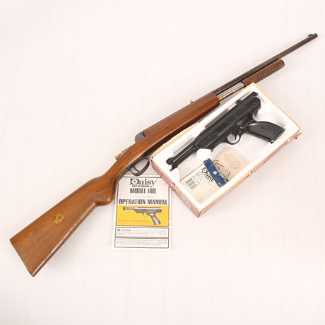 LUFTPISTOL, Daisy M 188 och LUFTGEVÄR Pump Exelent. Vapen & Militaria ...