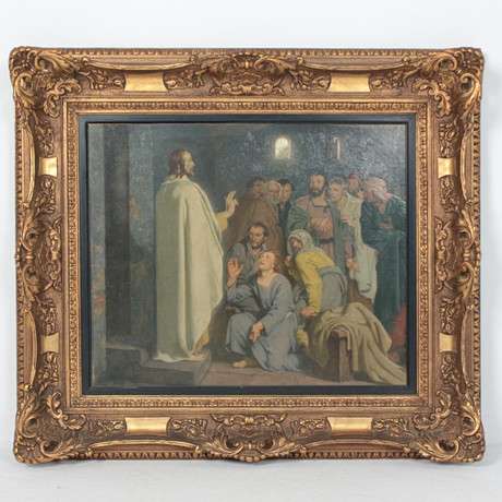 ARTHUR KAMPF (1864-1950). 'Jesus Appears to the Apostles after the ...
