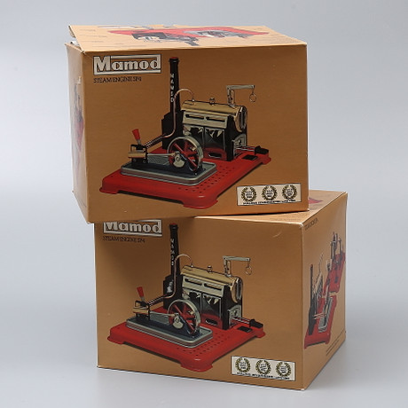 MAMOD 2 steam engines in original packaging. Toys - Toys - Auctionet