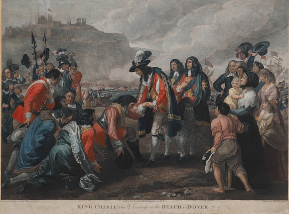 AFTER BENJAMIN WEST (BRITISH-AMERICAN, 1738-1820). KING CHARLES II ...