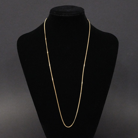 KEDJA, PANSAR, 18K GULD. Smycken & Ädelstenar - Collier - Auctionet