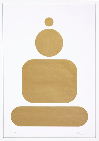 ANDERS MALMSTRÖMER (b. 1968): Buddha, screen print. Art - Graphic ...
