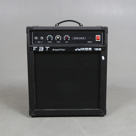 AMPLIFIER, FBT, Jumbo 100, Italy. Collectables - Musical instruments ...