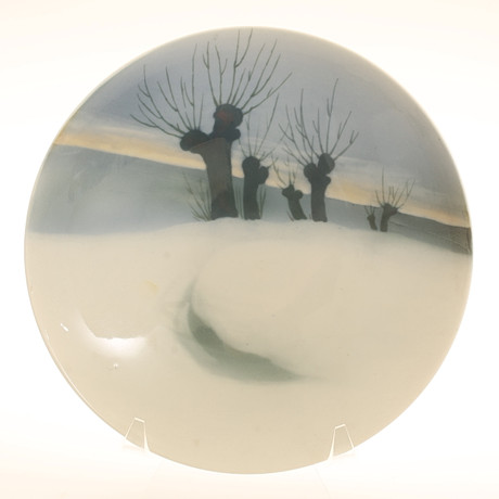 PLATE, porcelain, Nils Emil Lindström, Rörstrand. Ceramics & Porcelain ...