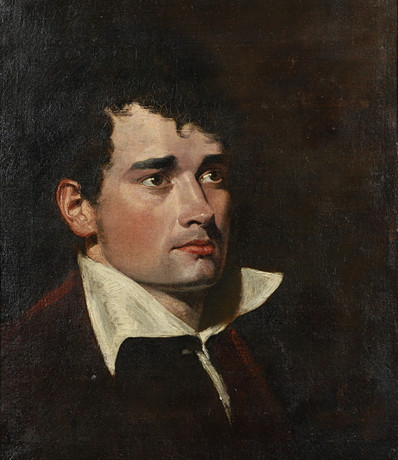 BENJAMIN ROBERT HAYDON (1786-1846). PORTRAIT OF A GENTLEMAN, IDENTIFIED ...