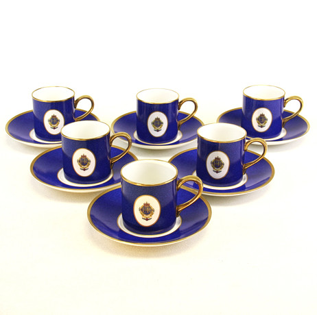 COMPTON & WOODHOUSE GOLDEN JUBILEE CUPS AND SAUCERS. Ceramics ...