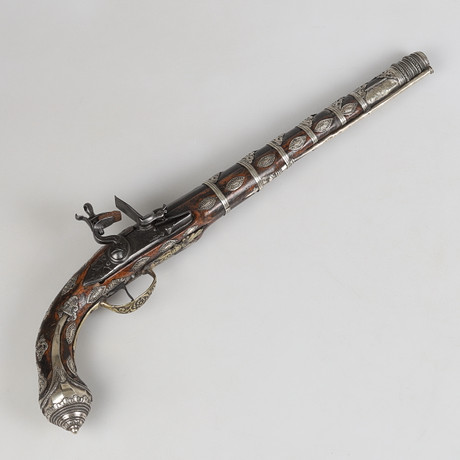 FLINT LOCK PISTOL, Balkans/Turkey around 1800. Weapons & Militaria ...