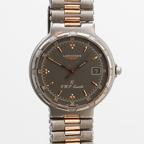 WRIST WATCH, Longines, Conquest, Titanium, quartz, 1990s. Clocks ...