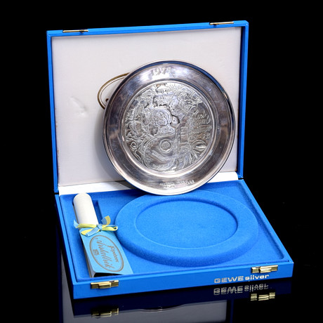 ÅRSTALLRIK, Silver,1975, Carl Micael Bellman, Stämplad 830, Gewe, 276 ...