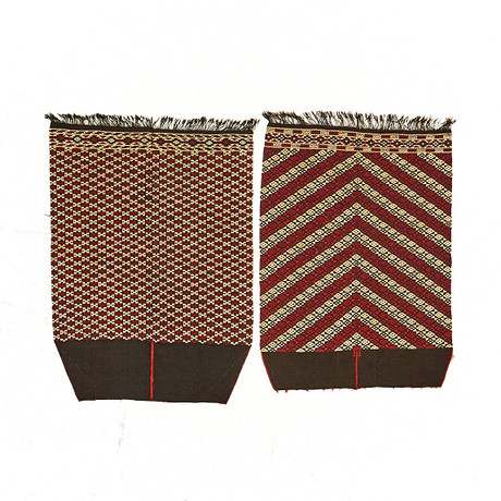 TEXTILES, antique, Armenia, Marash area, 1860s-80s, cotton and silk on ...