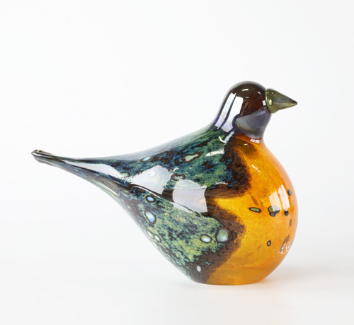 FIGURIN, Fågel, glas, AS glass, Nuutajärvi, Finland, 1900-tal. Glas ...