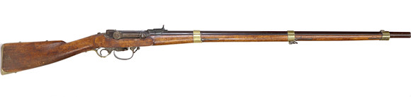 CHAMBER LOADING RIFLE, NORWEGIAN, KONGSBERG. Weapons & Militaria - Guns ...