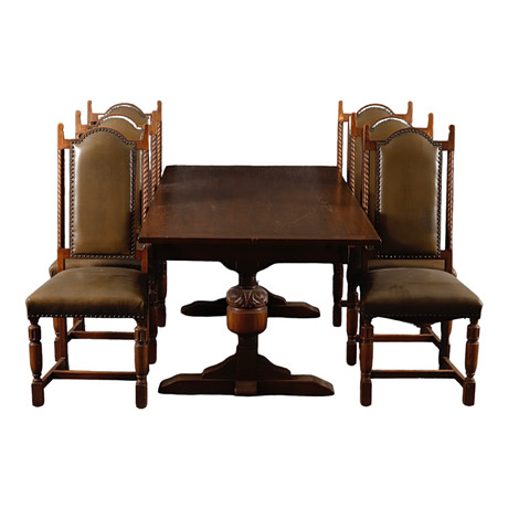 DINING ROOM GROUP, 7 pieces, Jaycee Furniture, England. Furniture ...