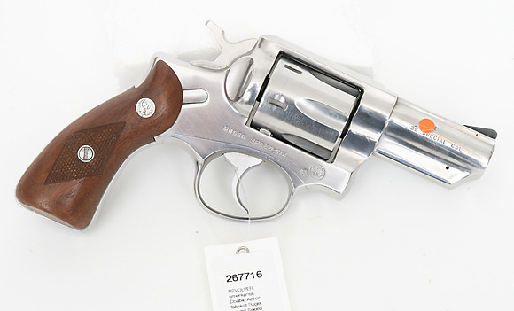(374) REVOLVER, Americano, Double Action, fabricado por Ruger, modelo ...