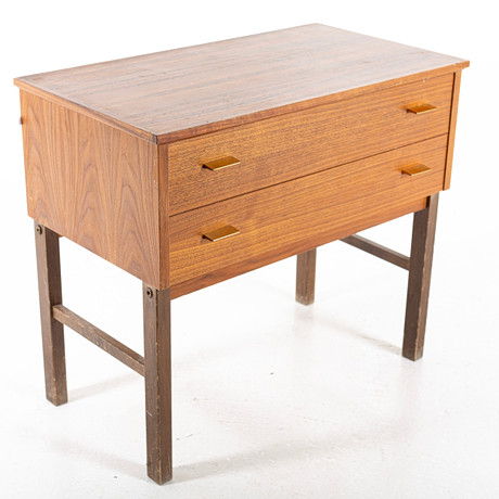 Chest of drawers, 2-drawer, second half of the 20th century. Furniture ...