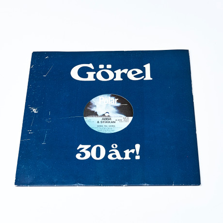 ABBA & STIKKAN, "Sång till Görel", vinylskiva, maxisingel, ensidig, blå ...