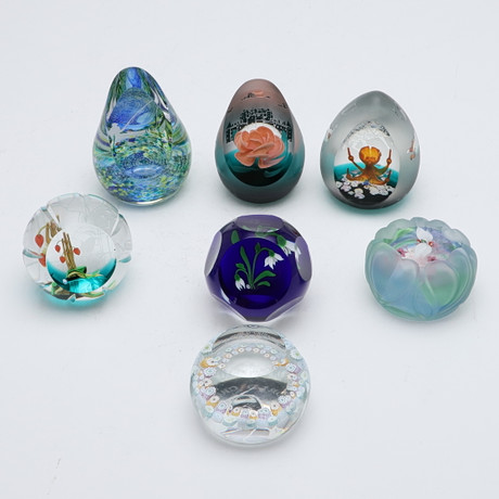 CAITHNESS & WHITEFRIARS LIMITED EDITION GLASS PAPERWEIGHTS. Glass - Art ...