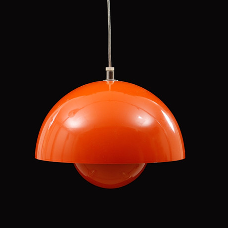 VERNER PANTON. Ceiling lamp, "Flowerpot". Lighting & Lamps - Ceiling ...