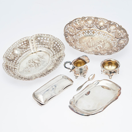 Silver service, silver, olika legeringar (7). Silver & Metall - Silver ...