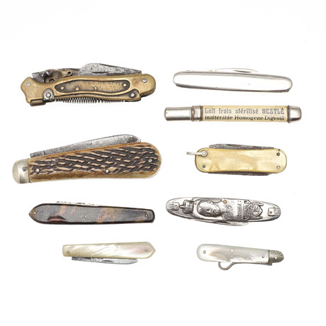 CHARITY *MOVED TO WESSEX*EIGHT VARIOUS PEN KNIVES. Weapons & Militaria ...