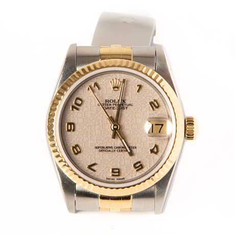 ROLEX, damarmbandsur, Datejust, guld och stål, ca 1995. Klockor & Ur ...