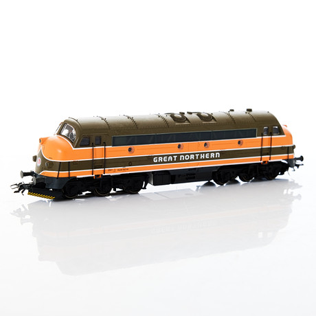 MÄRKLIN DIESELLOK 37668, track Ho, 2001, "Great Northern", in factory ...