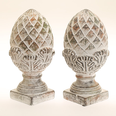 SCULPTURES, 2 pieces, cone, stone, contemporary. Art - Sculptures ...