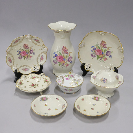 ROSENTHAL, EIGHT PIECES OF PORCELAIN. Ceramics & Porcelain - European ...