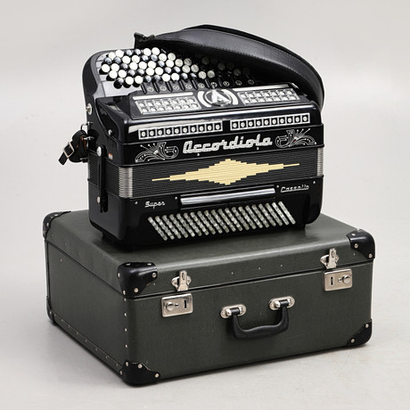 DRAGSPEL, Accordiola, Super, Cassotto. Samlarföremål - Musikinstrument ...