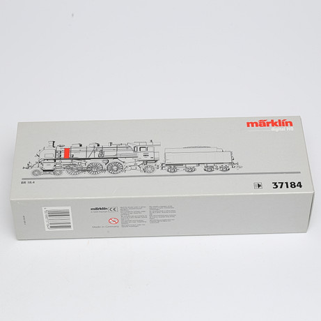 MÄRKLIN 37184 tyskt ånglok BR 18 427, digital ljud, originalförpackning ...