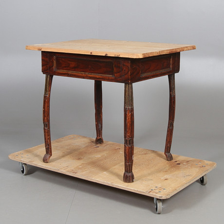BORD, allmoge, Gustaviansk stil, 1800-tal. Allmoge - Möbler - Auctionet