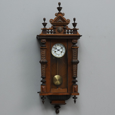 WALL CURRICULUM, mahogany, New Renaissance, Junghans, 20th century ...