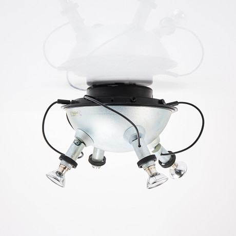 BENGT KÄLLGREN & PER SUNDSTEDT. "Trix Transformator", taklampa, fyra ...