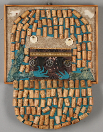 LOU LAM LAURIN. Gustav Wasa, mixed technique, monogram signed and dated ...