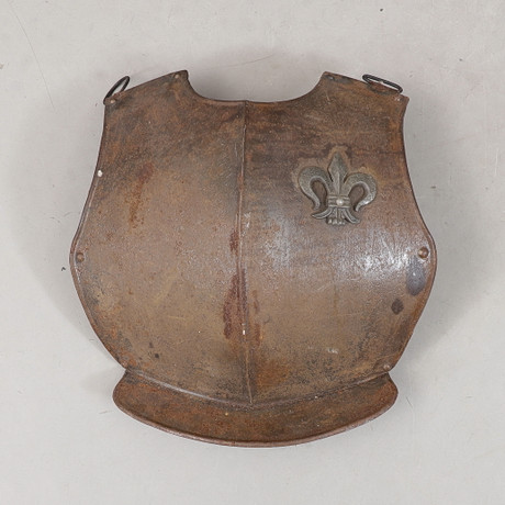 CHEST SHIELD, part of armour, 20th century. Weapons & Militaria ...