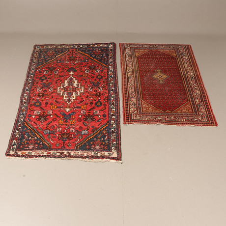 MATTOR, 2 stycken, orientaliska. Mattor & Textil - Mattor - Auctionet