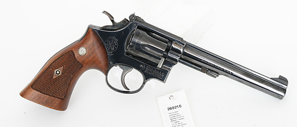 (362) REVOLVER, American, Double Action, made by Smith & Wesson, model ...