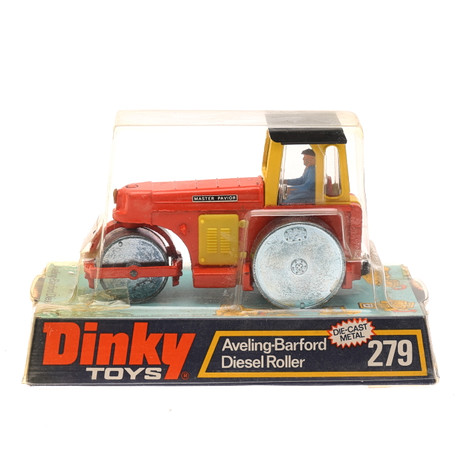 DINKY TOYS No. 279, Steam Roller, Aveling-Barford Diesel Roller. Toys ...