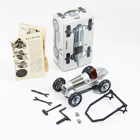 SCHUCO, toy car, "Studio 1050", Mercedes Benz racing car, in original ...