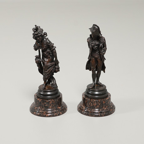 ANTONIO PANDIANI (1838-1928), 'PERSONAGGI'. Art - Sculptures & Bronzes ...