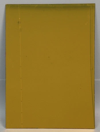 MIRROR, yellow tinted glass. Mirrors - Auctionet