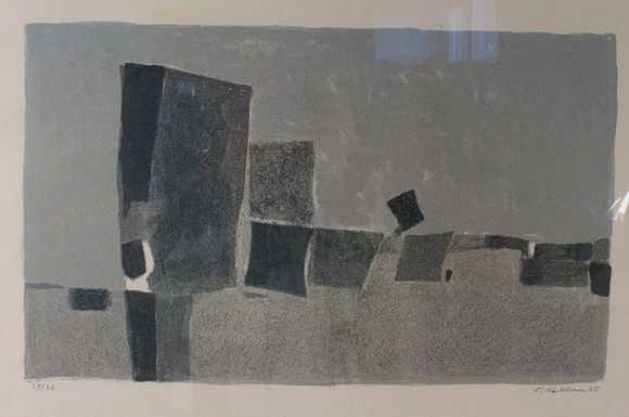 OSKAR KOLLER. 'Abstract Lithography', Ed. 29/32, 1965. Art - Engravings ...